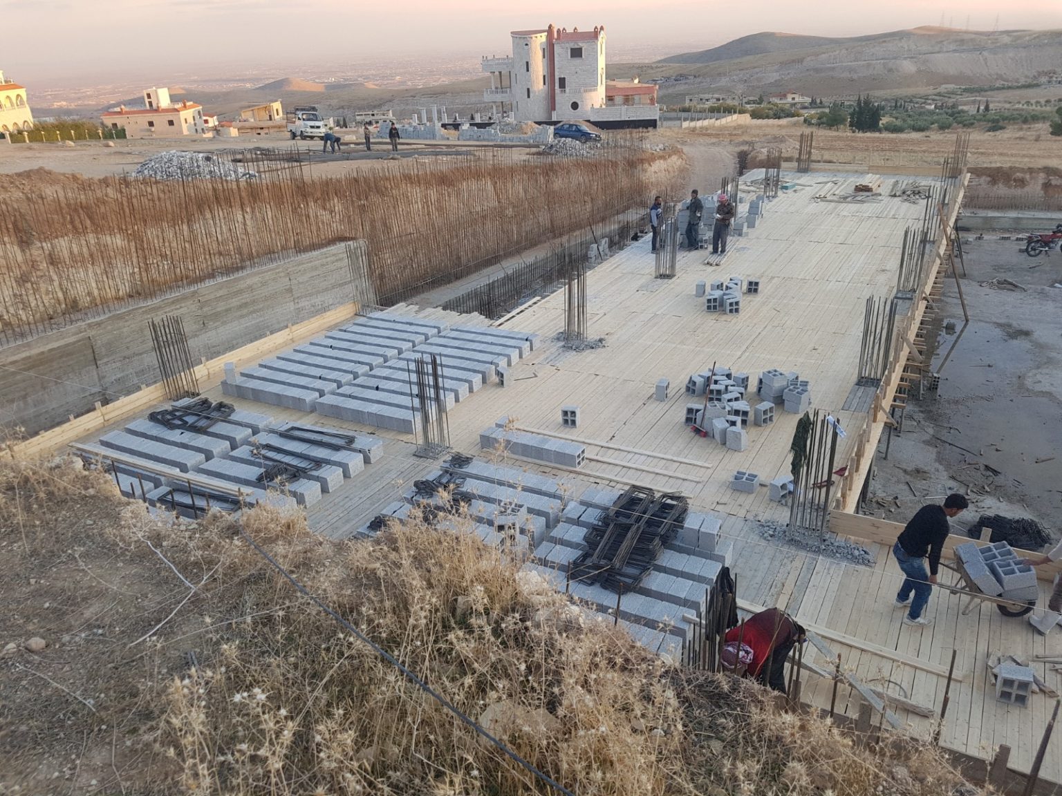 Brot für Syrien – Dokumentation des Baufortschritts 2019 – Korbgemeinschaft