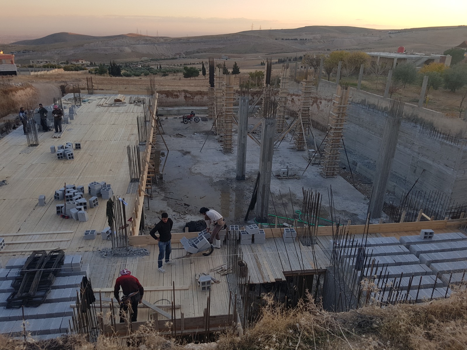 Brot für Syrien – Dokumentation des Baufortschritts 2019 – Korbgemeinschaft